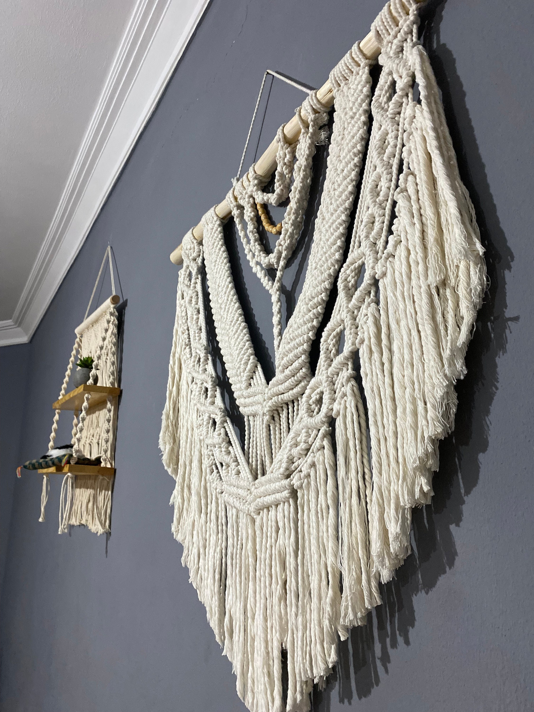 Extra Large Macrame Wall Hanging, Large Macrame Wedding Backdrop Arch ...