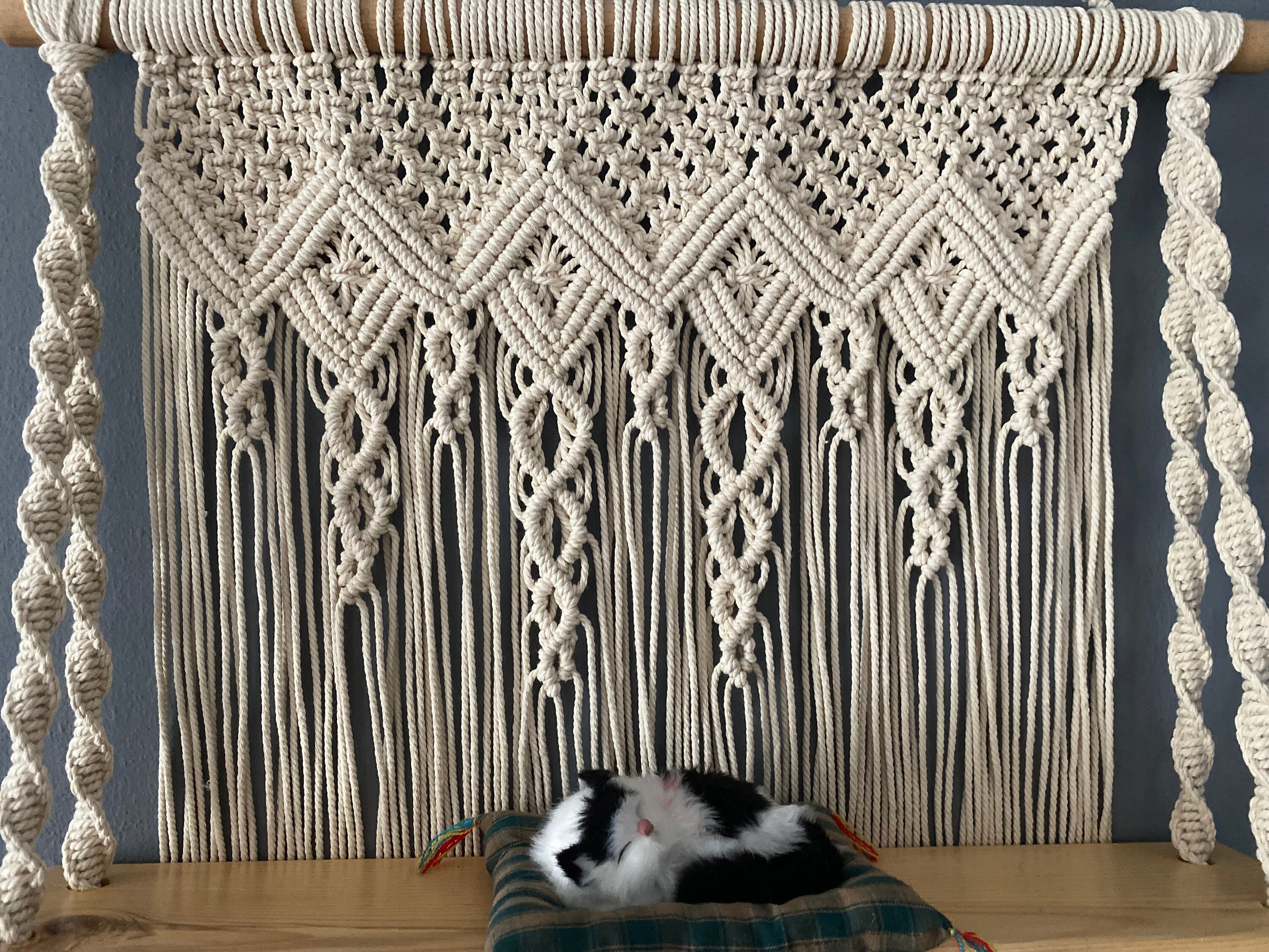 Macrame Wall Decor, Macrame Wall Hanging, Personalized Macrame ...