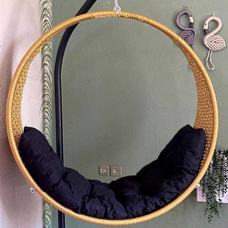 Indoor Gold Swing - Etsy