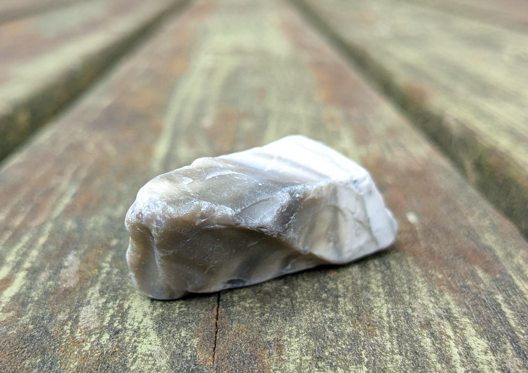 Danish Banded Flint Viking Amulet, Flint Knapping Tool Chert - Etsy