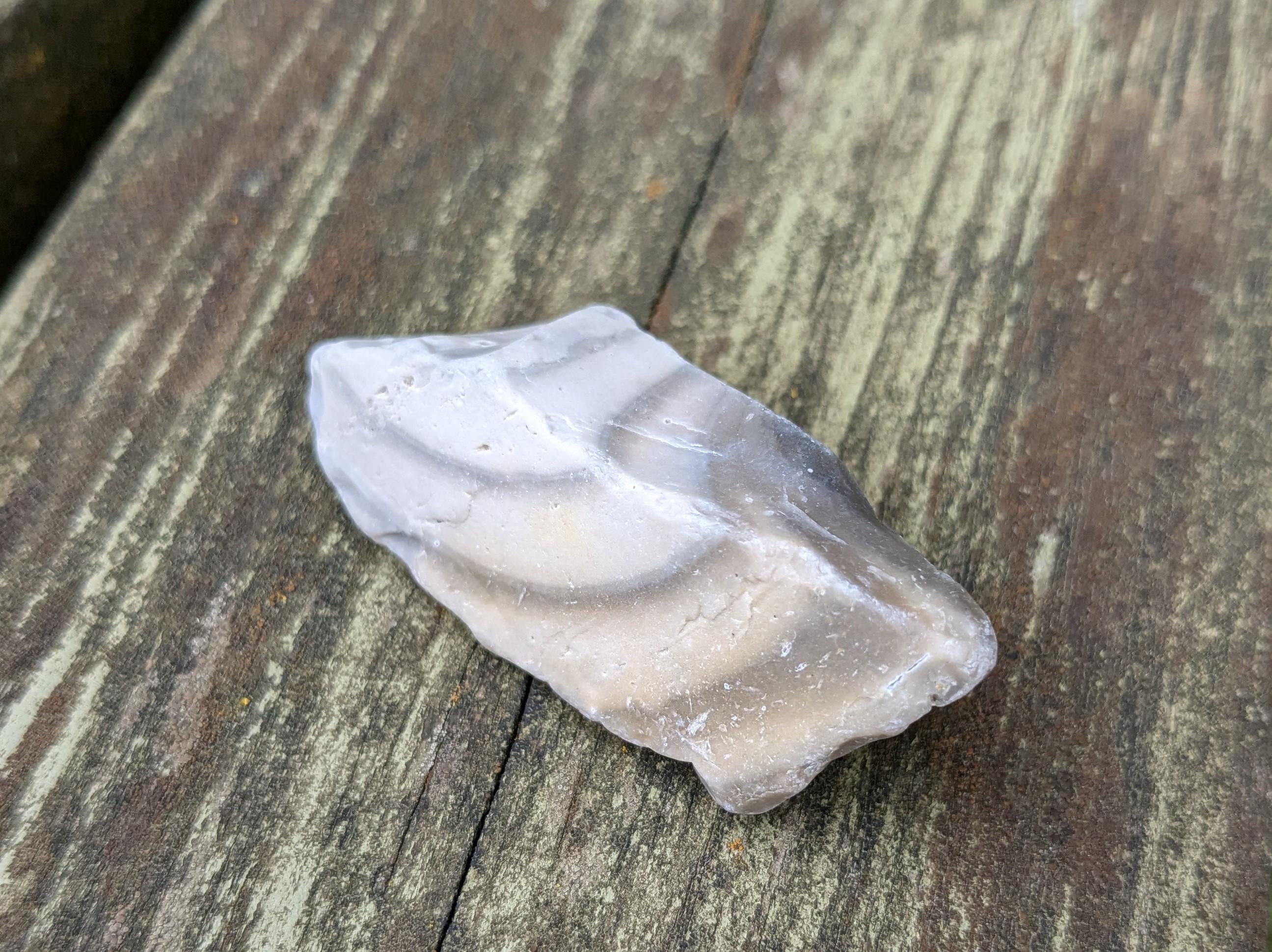 Danish Banded Flint Viking Amulet, Flint Knapping Tool Chert - Etsy