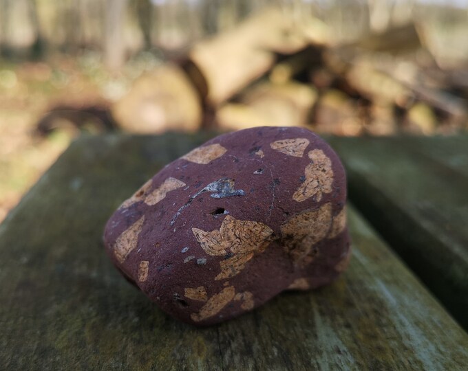 Beautiful Porphyry Rock, Beach Tumbled Erratic Stone, - Etsy