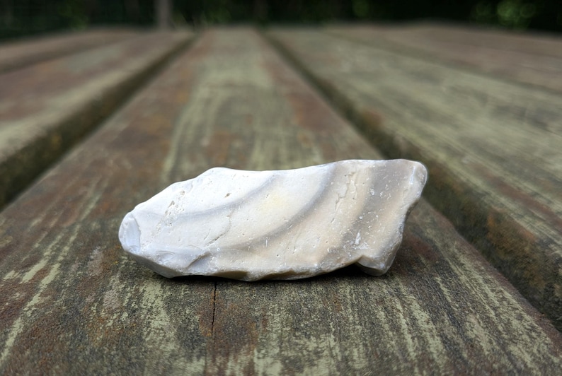 Danish Banded Flint Viking Amulet, Flint Knapping Tool Chert - Etsy