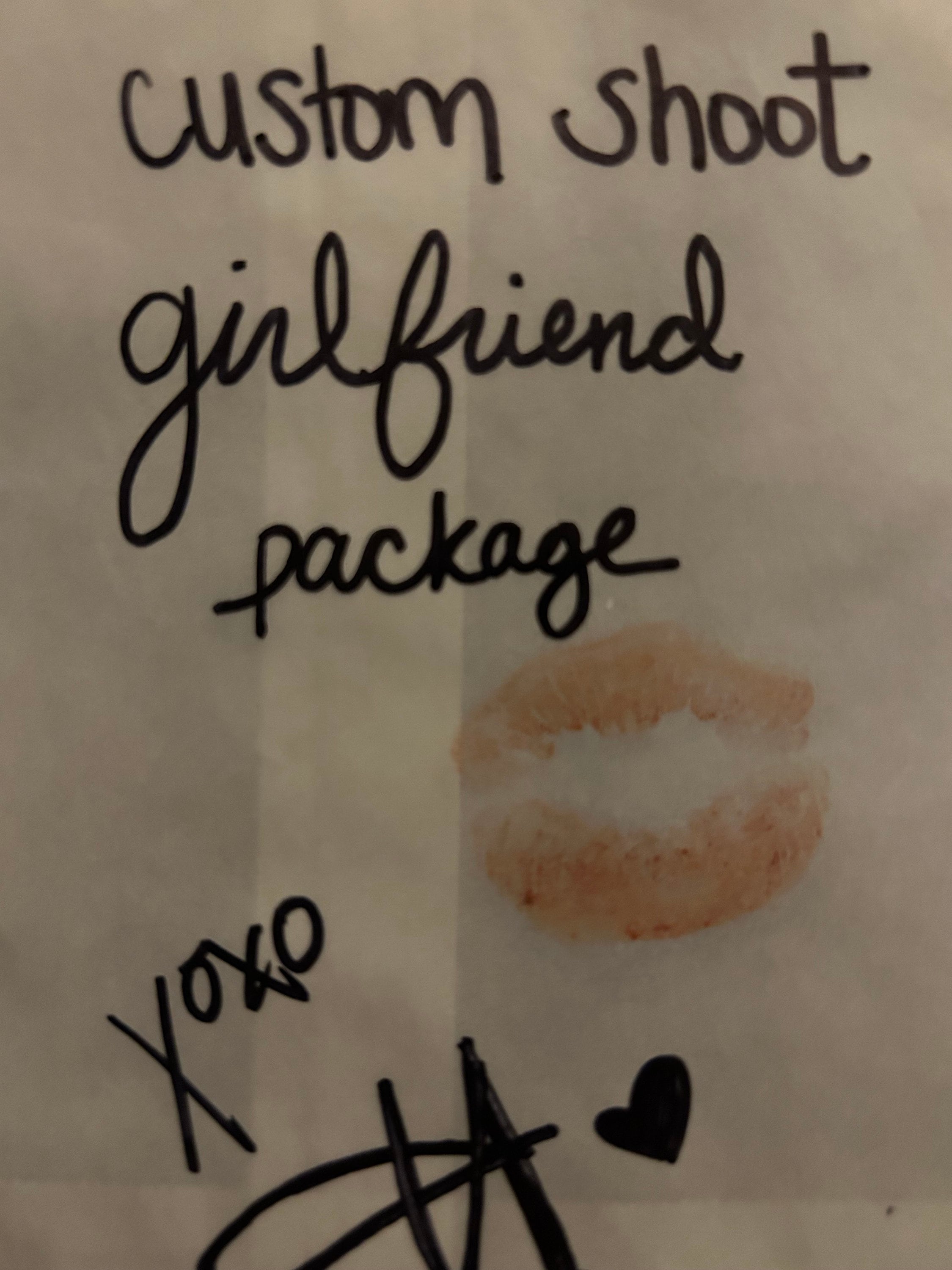 Custom Shoot 40 Frames Girlfriend Package - Etsy