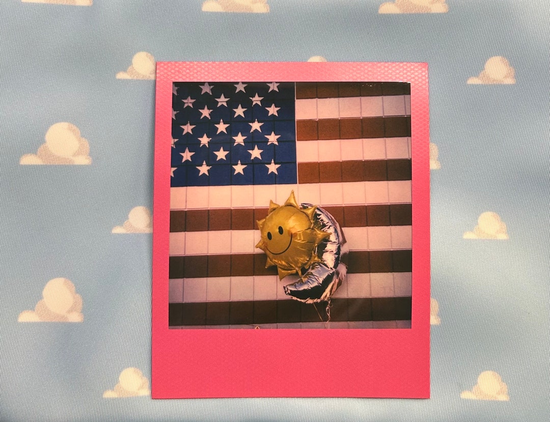 Original Solar Eclipse Cute Art Polaroid - Etsy