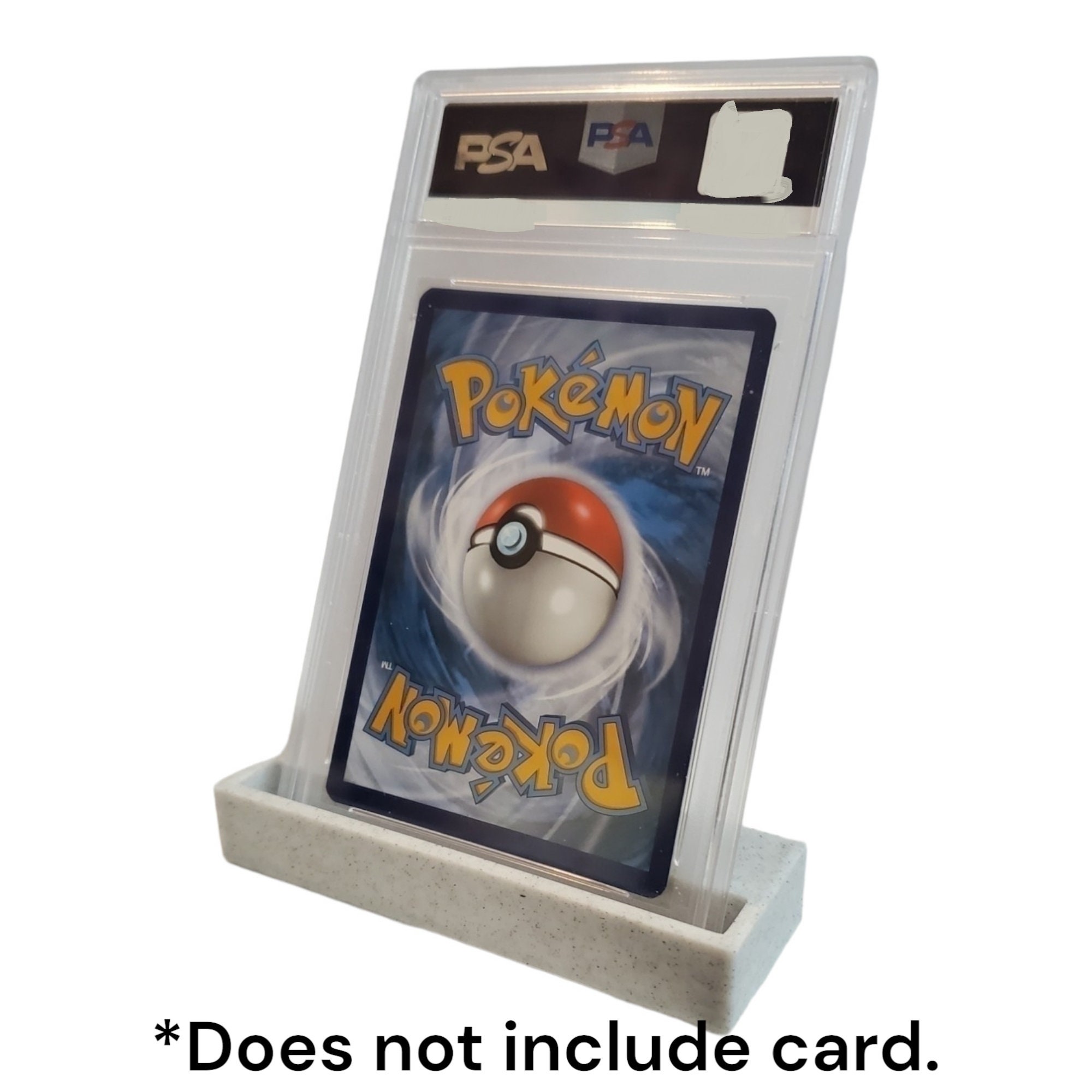 Modern 3D Printed Card Display Stand - Elegant Showcase for PSA/BGS/CGC ...