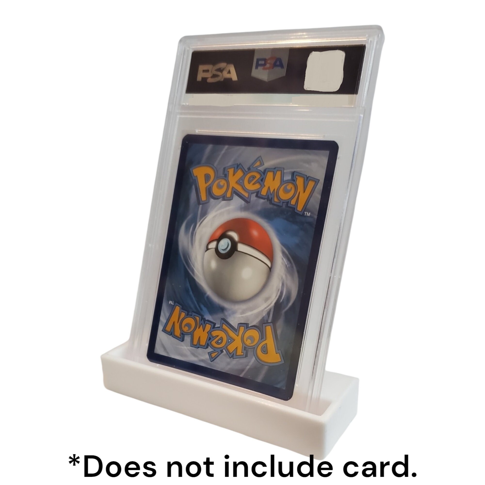 Modern 3D Printed Card Display Stand - Elegant Showcase for PSA/BGS/CGC ...