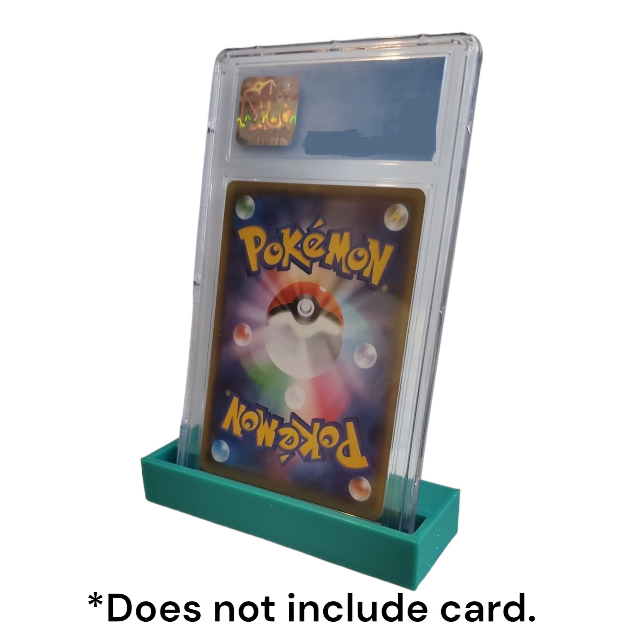 Modern 3D Printed Card Display Stand - Elegant Showcase for PSA/BGS/CGC ...