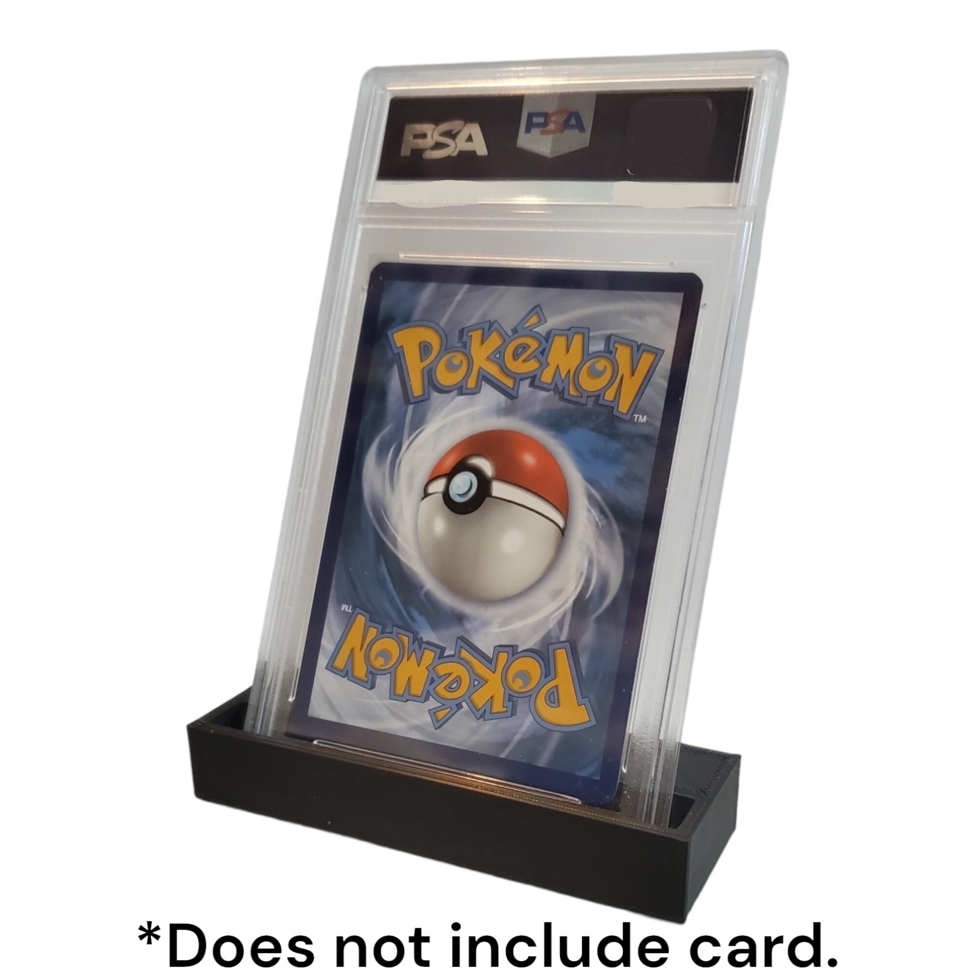 Modern 3D Printed Card Display Stand - Elegant Showcase for PSA/BGS/CGC ...