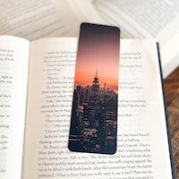New York Bookmark, Empire State Bookmark, New York Skyline, Hand-drawn ...