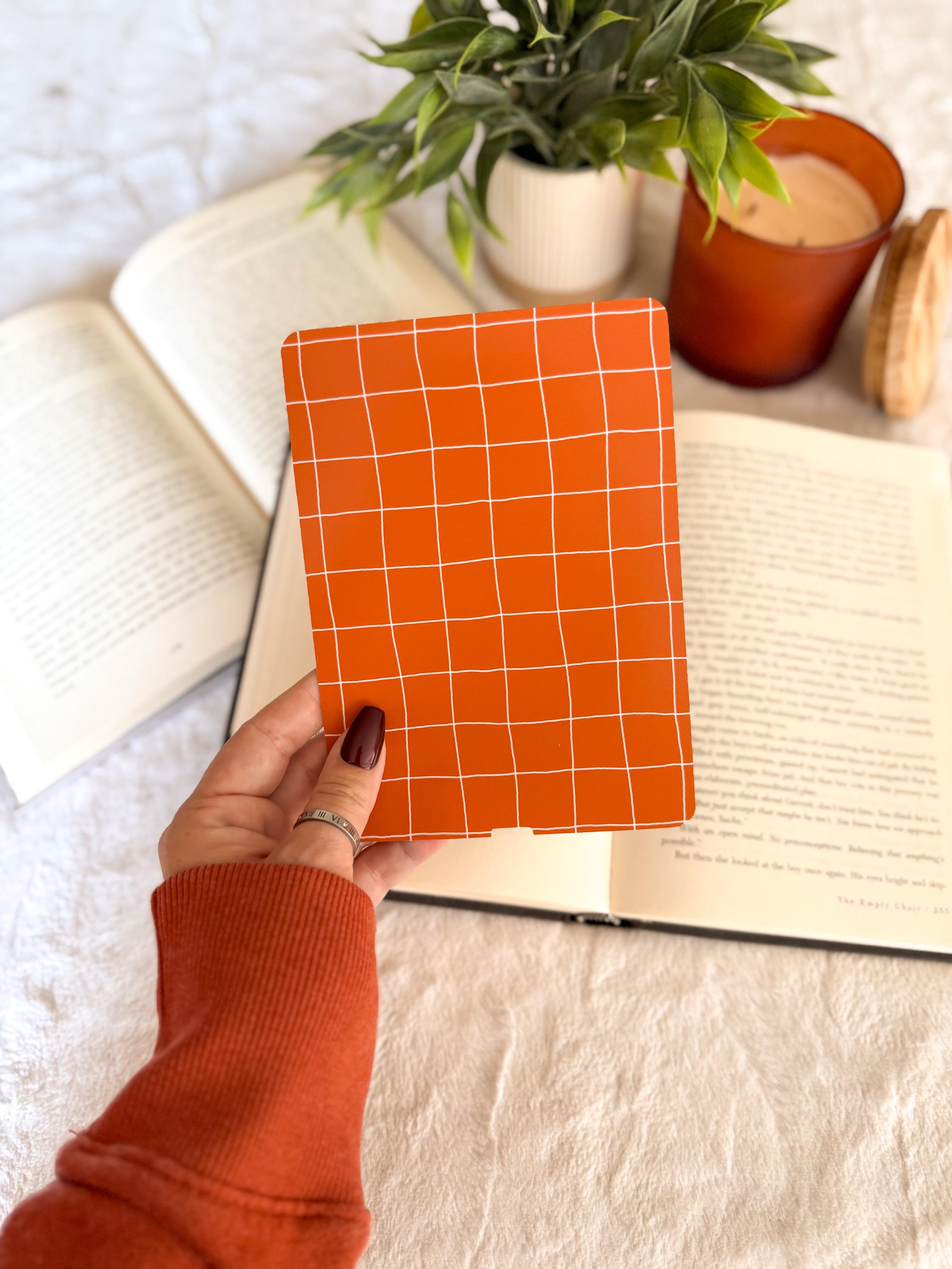 Orange Fall Kindle Inserts | Little Turkey Shoppe | Cozy Fall Kindle ...