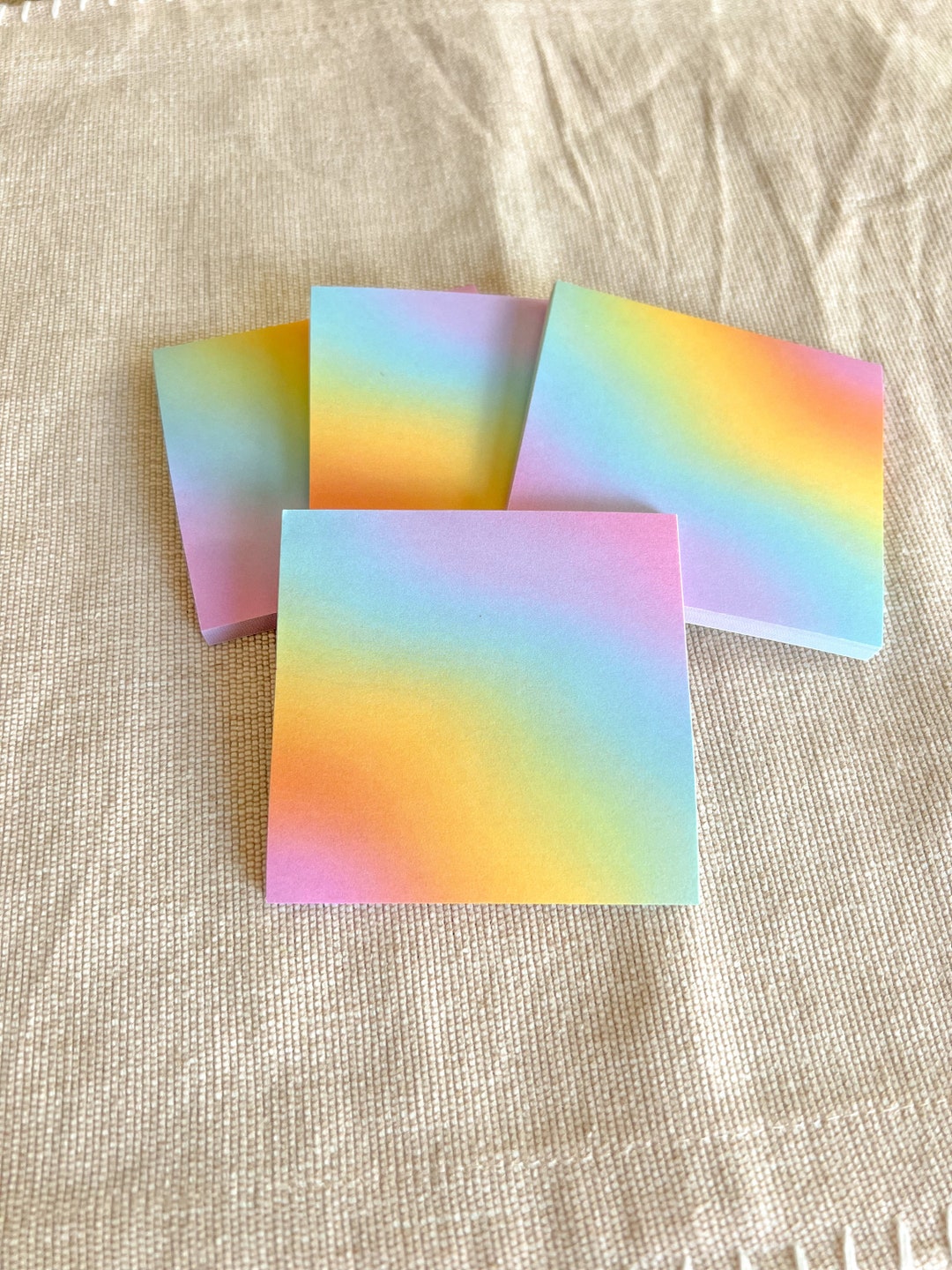 Pastel Rainbow Sticky Notes Little Turkey Shoppe Cute Pastel Sticky ...