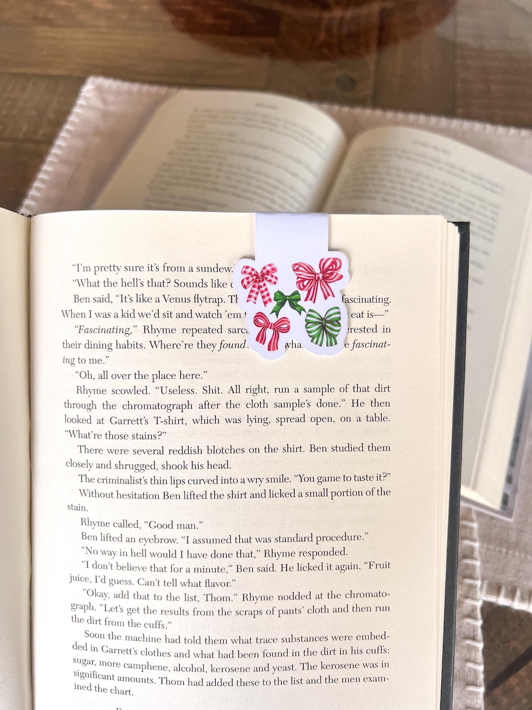 Christmas Bows Magnetic Bookmark | Little Turkey Shoppe | Christmas ...