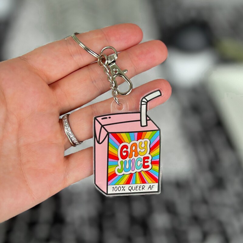 Lesbian Keychain - Etsy