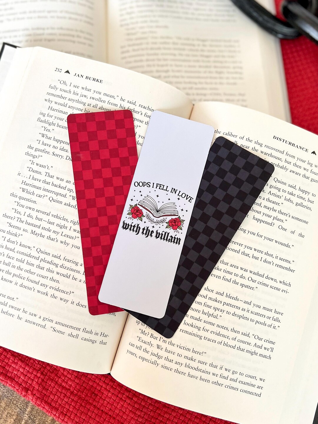 Villain Lover Bookmark Set | Little Turkey Shoppe | Bookstagram ...