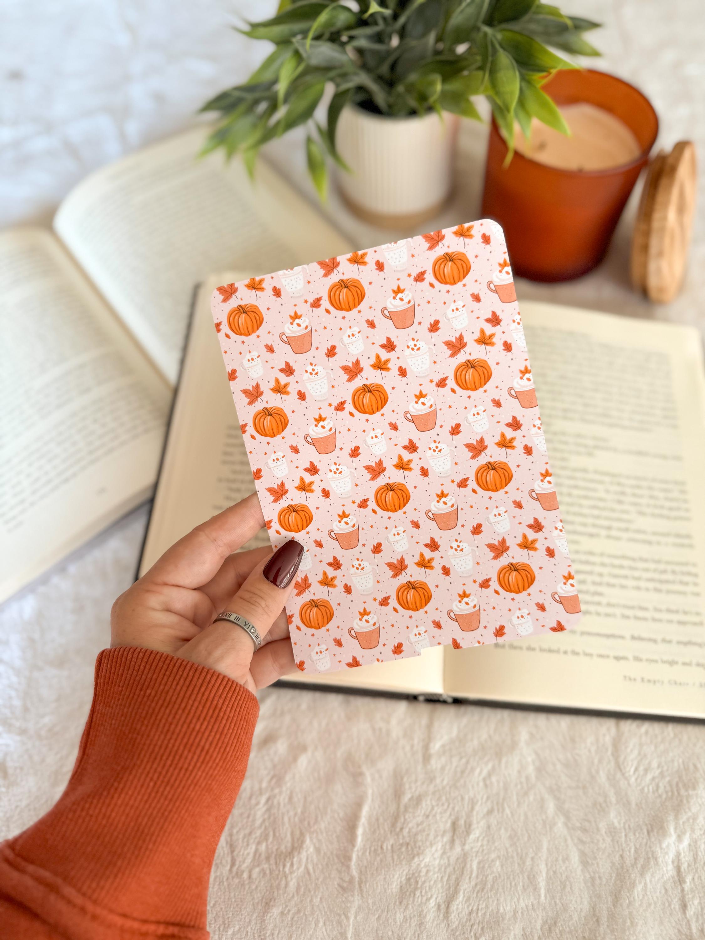 Orange Fall Kindle Inserts | Little Turkey Shoppe | Cozy Fall Kindle ...