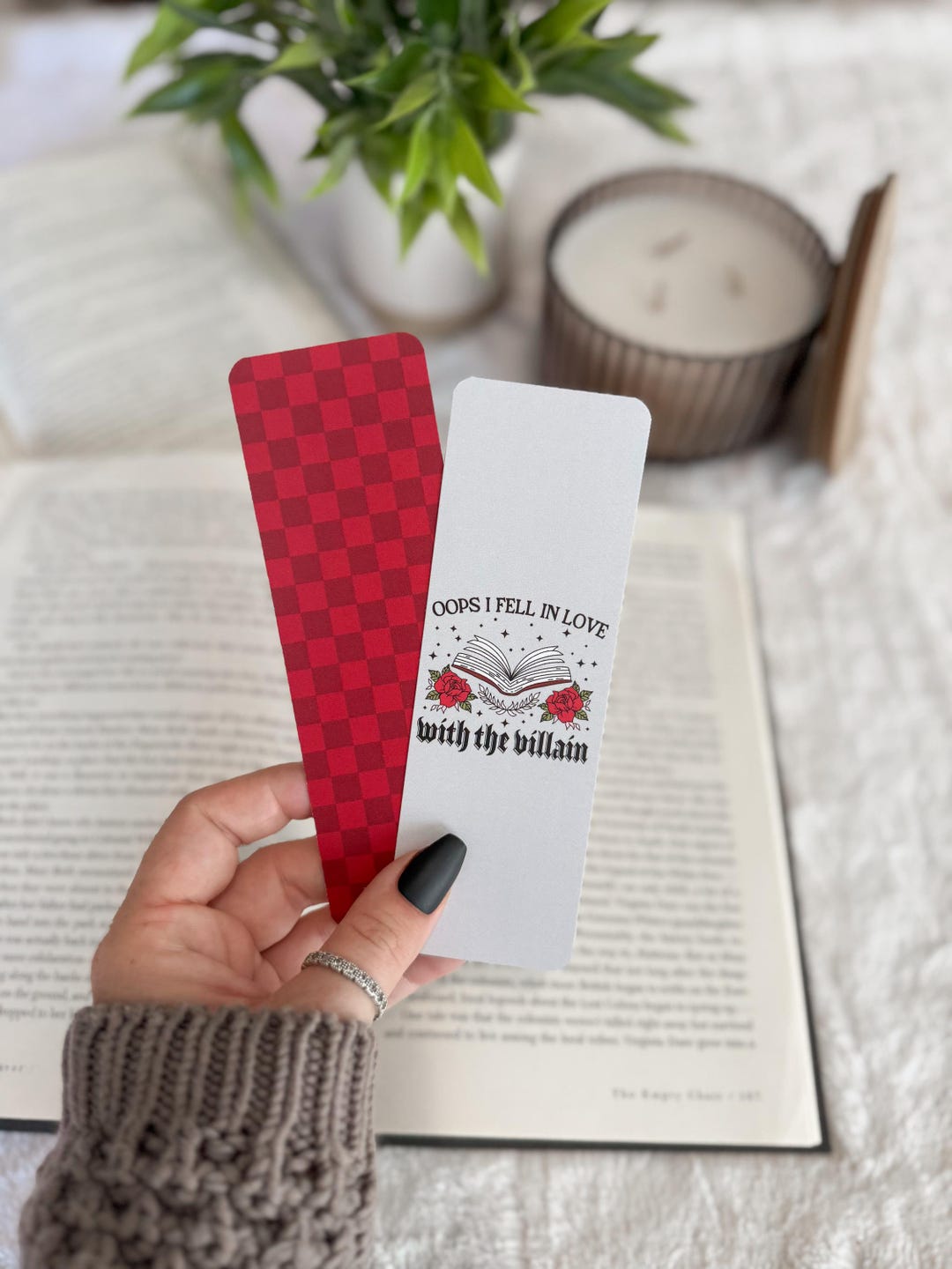 Villain Lover Bookmark Set | Dark Romantasy Bookish Gift - Etsy