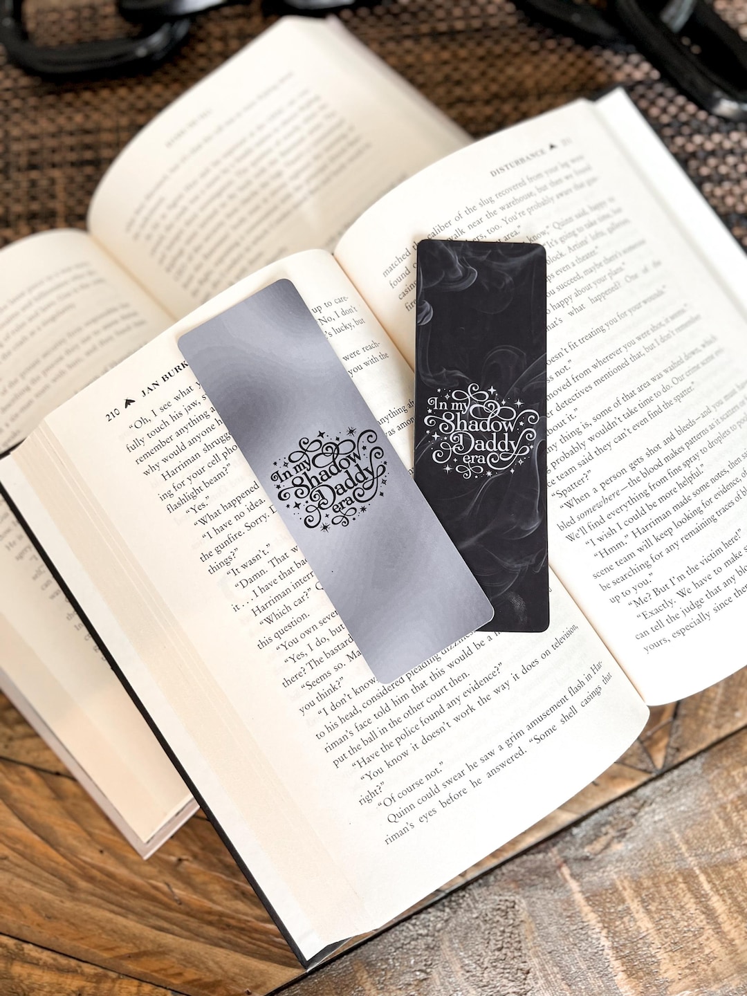 Shadow Daddy Bookmark Set Little Turkey Shoppe Dark Bookmark ...