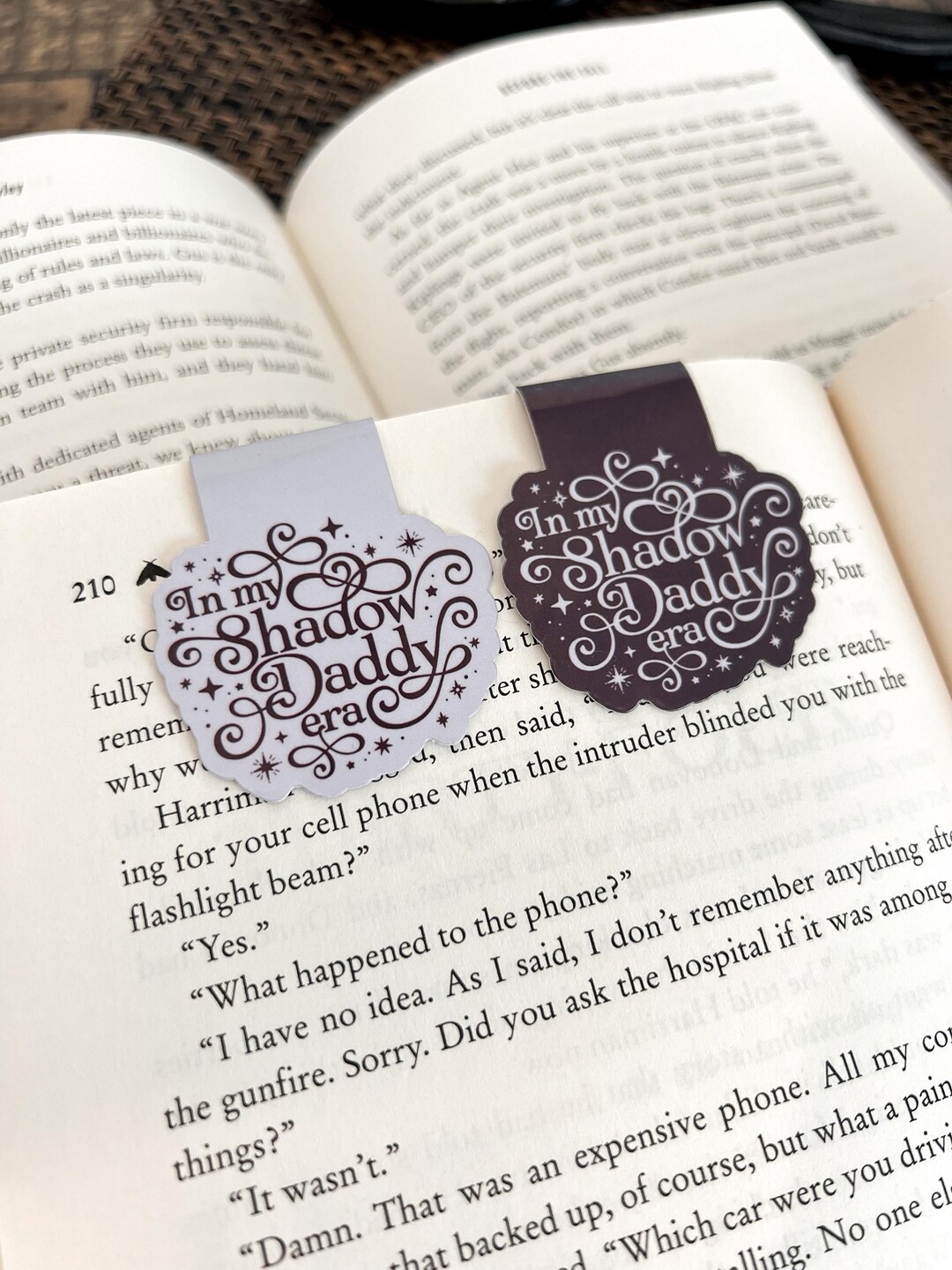 Shadow Daddy Era Magnetic Bookmark | Little Turkey Shoppe | Dark ...