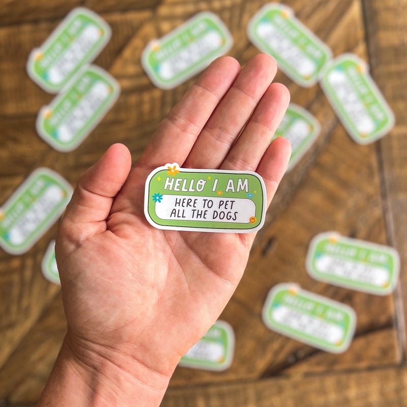 Hello I Am Name Tags - Etsy