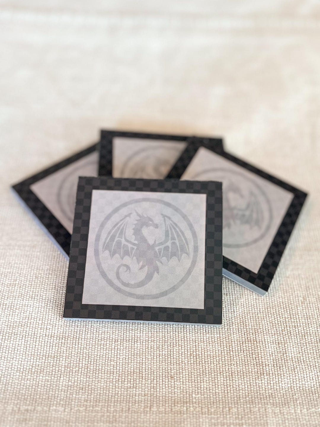 Sticky Notes, Black Dragon | Little Turkey Shoppe | Post-it® Notes ...