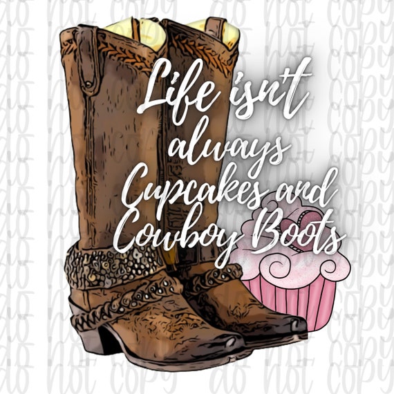 Transparent Cowboy Boots