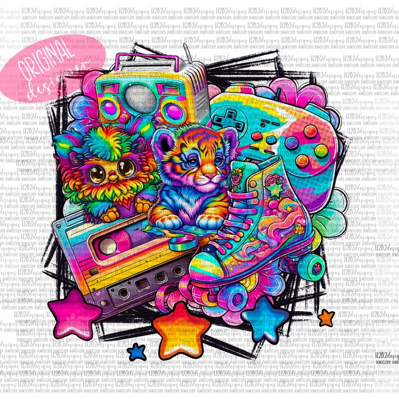 Mashup Digital Design Sublimation Design Transparent PNG - Etsy