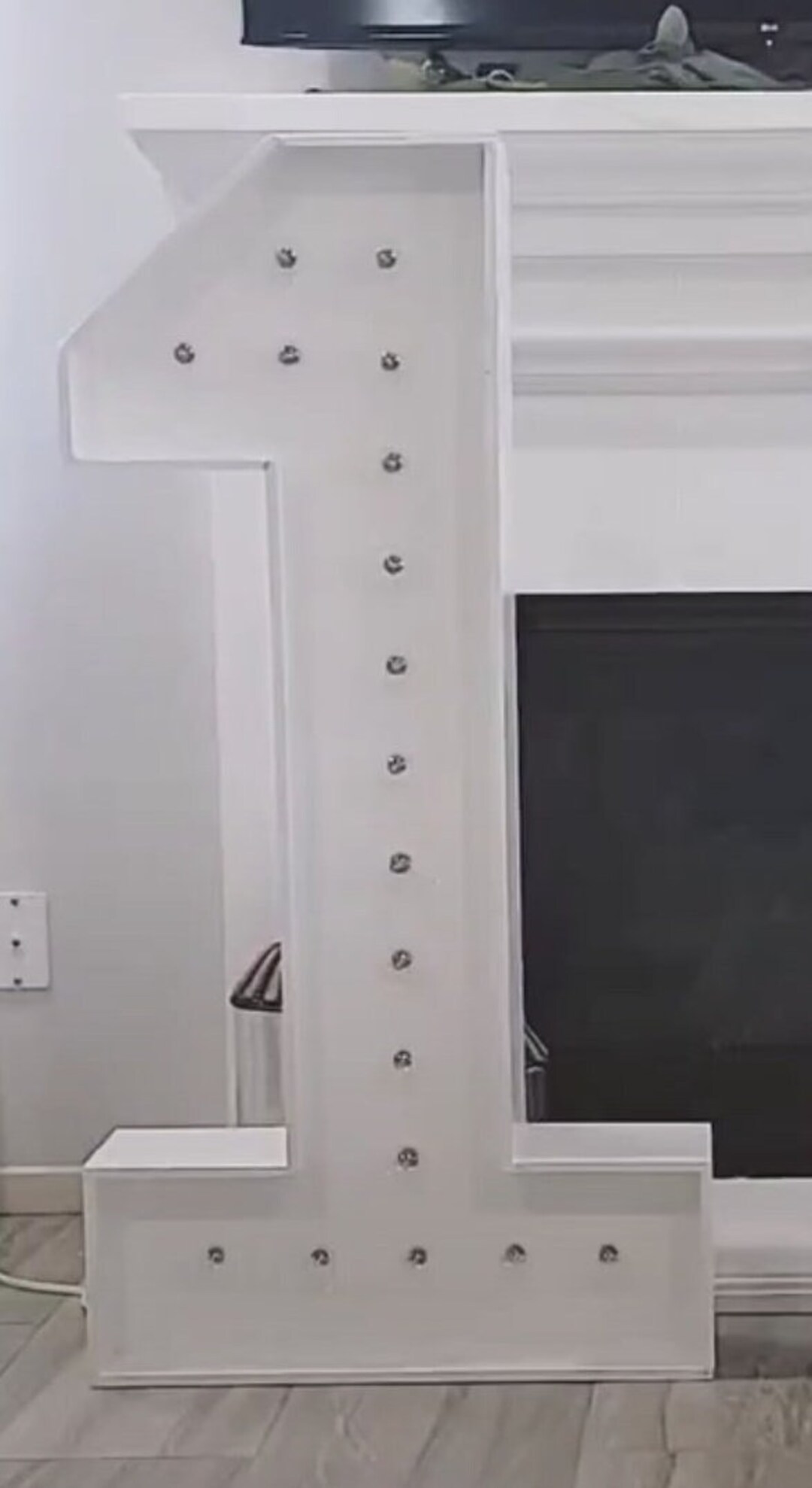 Marquee Number 1 - Etsy