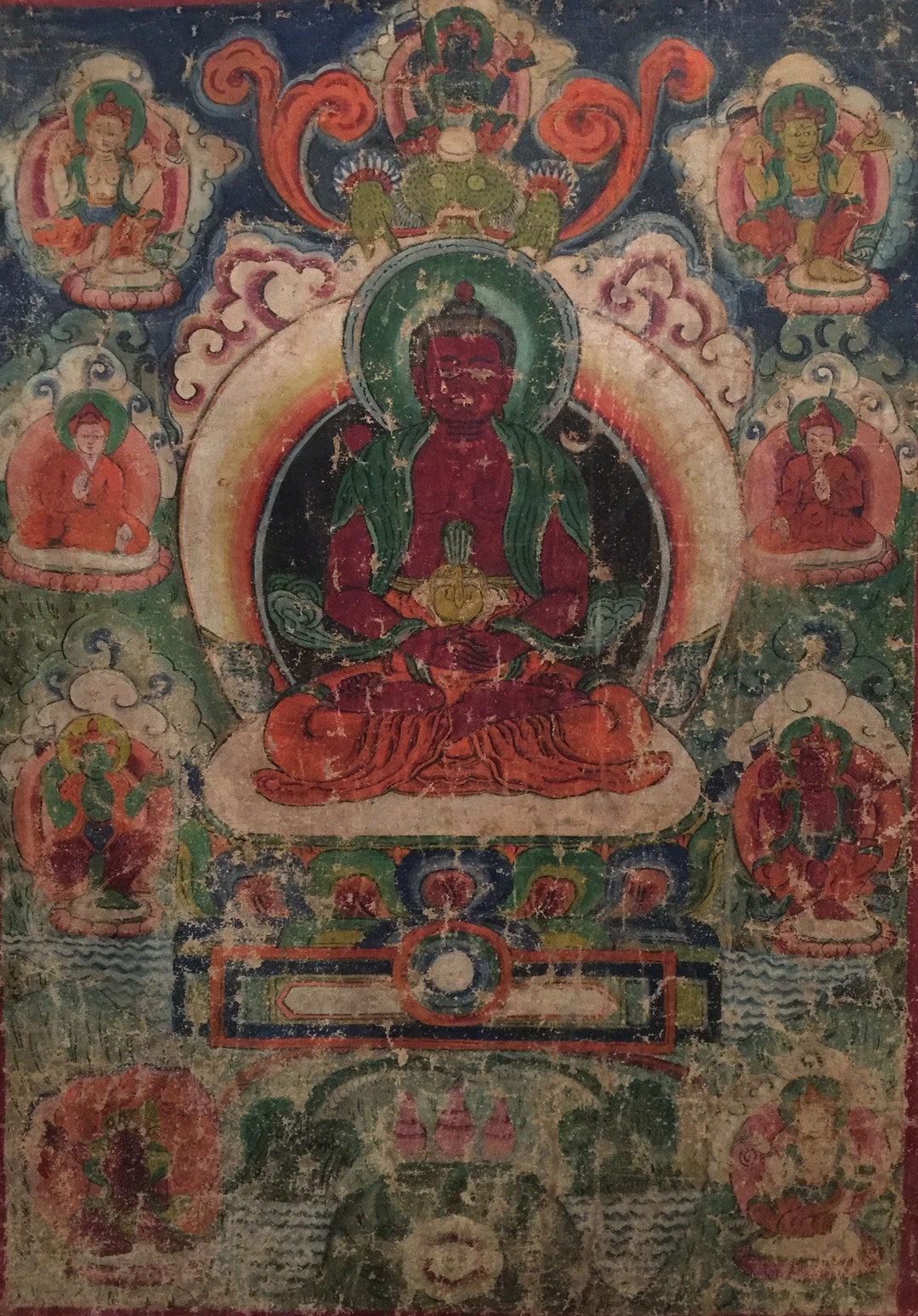 ANCIENT THANGKA Thanka, Tangka TIBET 67 - Etsy UK