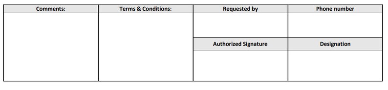 Large Order Form Invoice Service Product Invoice Template Proof of Work ...