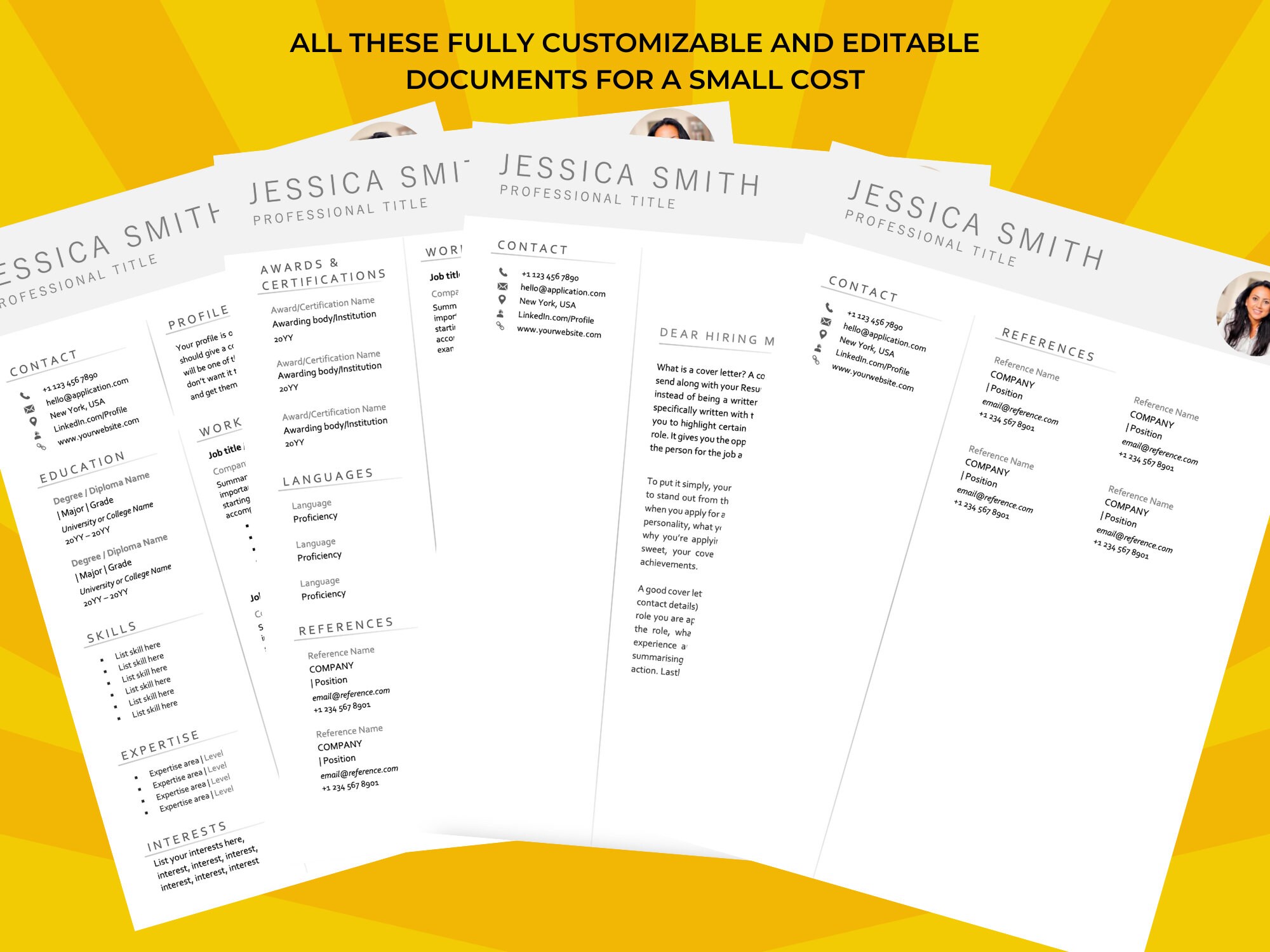 Modèle de CV Mot de CV Modèle de CV professionnel Modèle de CV simple ...