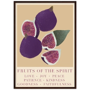 Fruits of the Spirit Printed & Shipped Modern Scripture Decor Bible ...