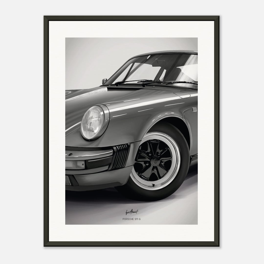 Porsche 911 G | Shapes - Poster - Etsy