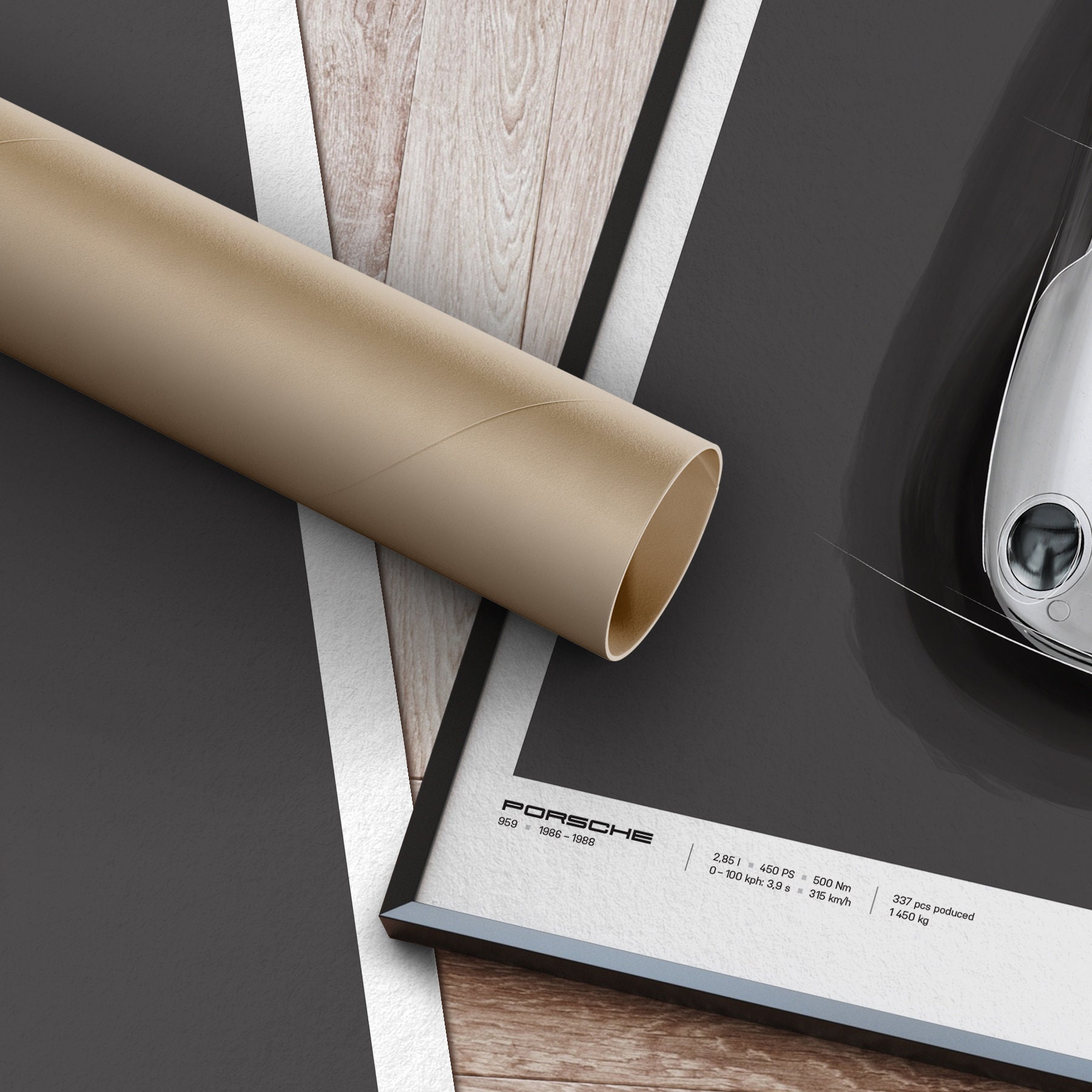 Porsche 959 – Poster 50 X 70 - Etsy