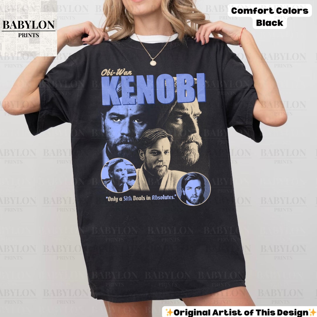Obi-wan Kenobi Shirt Vintage T-shirt | Star Wars Revenge of the Sith ...