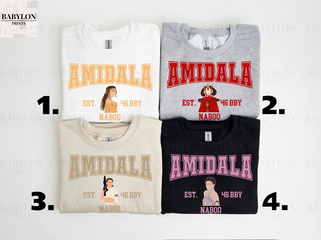 Padme Amidala Group Star Wars T Shirt Sweatshirt Hoodie Attack of the ...