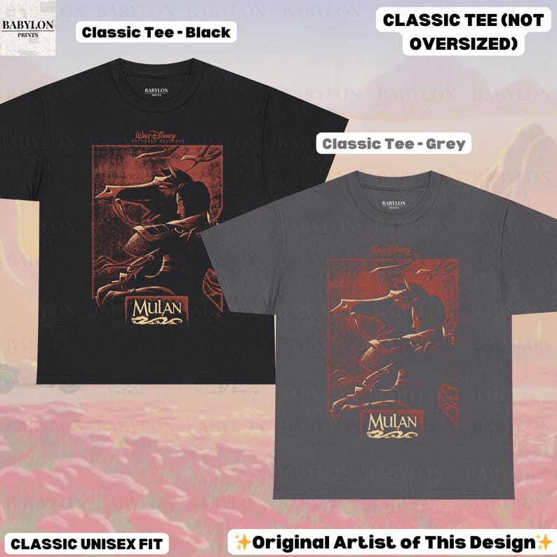 Oversized Disney Mulan Shirt: Princess Mulan Shirt, Mushu Shirt, Magic ...