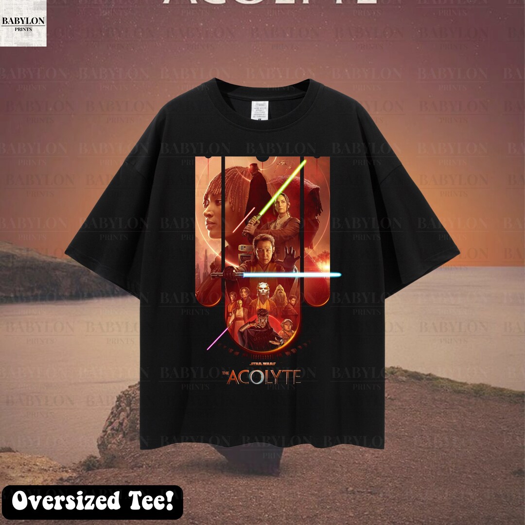 Oversized Star Wars the Acolyte Shirt Vintage Star Wars Gift for Fans ...