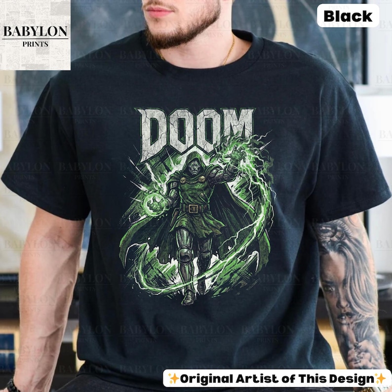 Vintage Doctor Doom Shirt: Retro Marvel Avengers Sweatshirt, Avengers ...