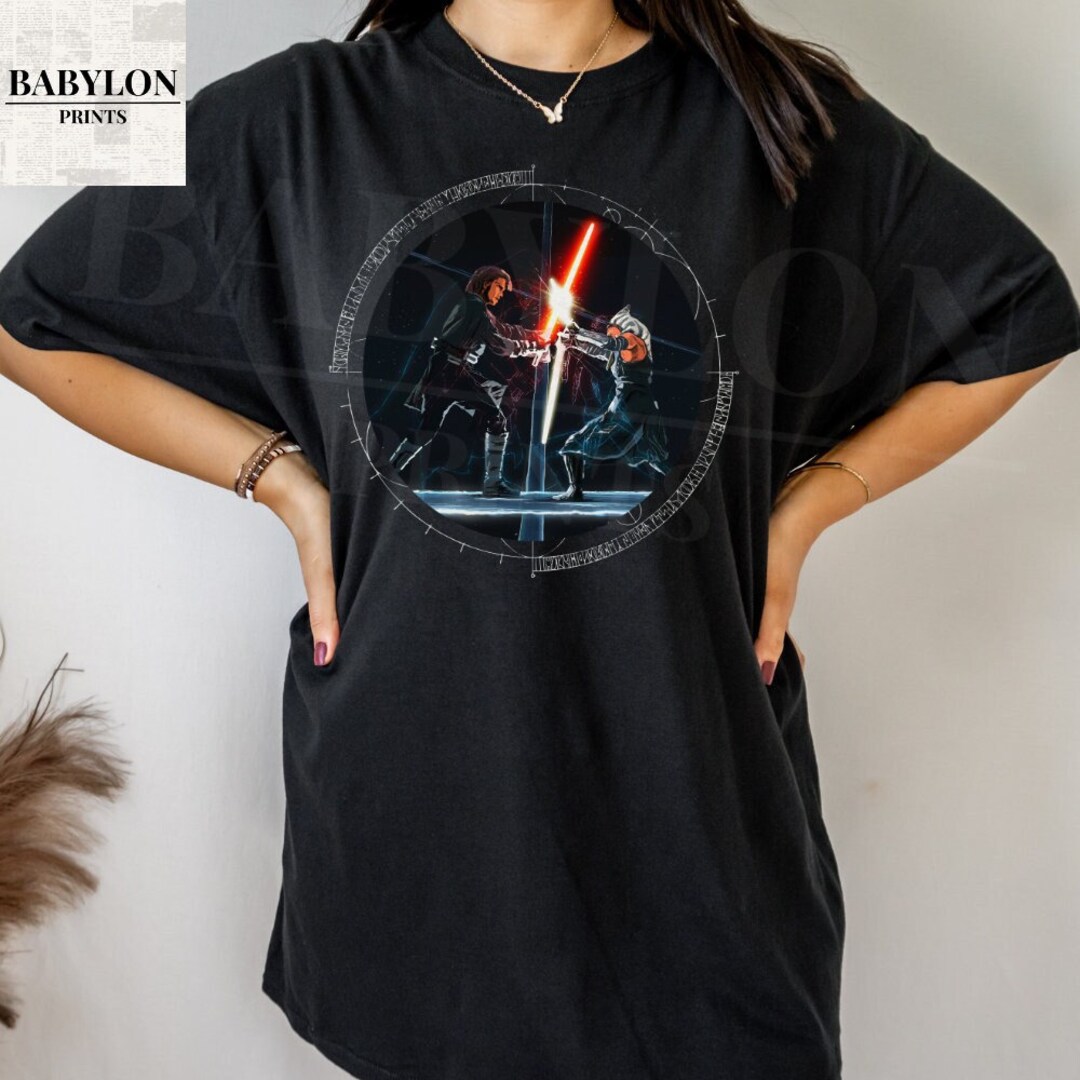 Anakin Skywalker Ahsoka Tano Shirt, Sweatshirt, Hoodie Skyguy and Snips ...
