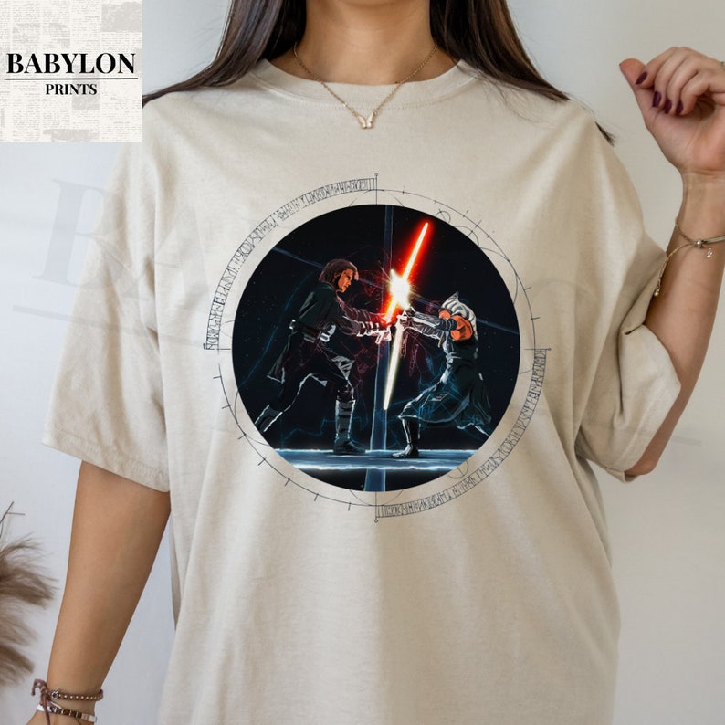 Anakin Skywalker Ahsoka Tano Shirt, Sweatshirt, Hoodie Skyguy and Snips ...