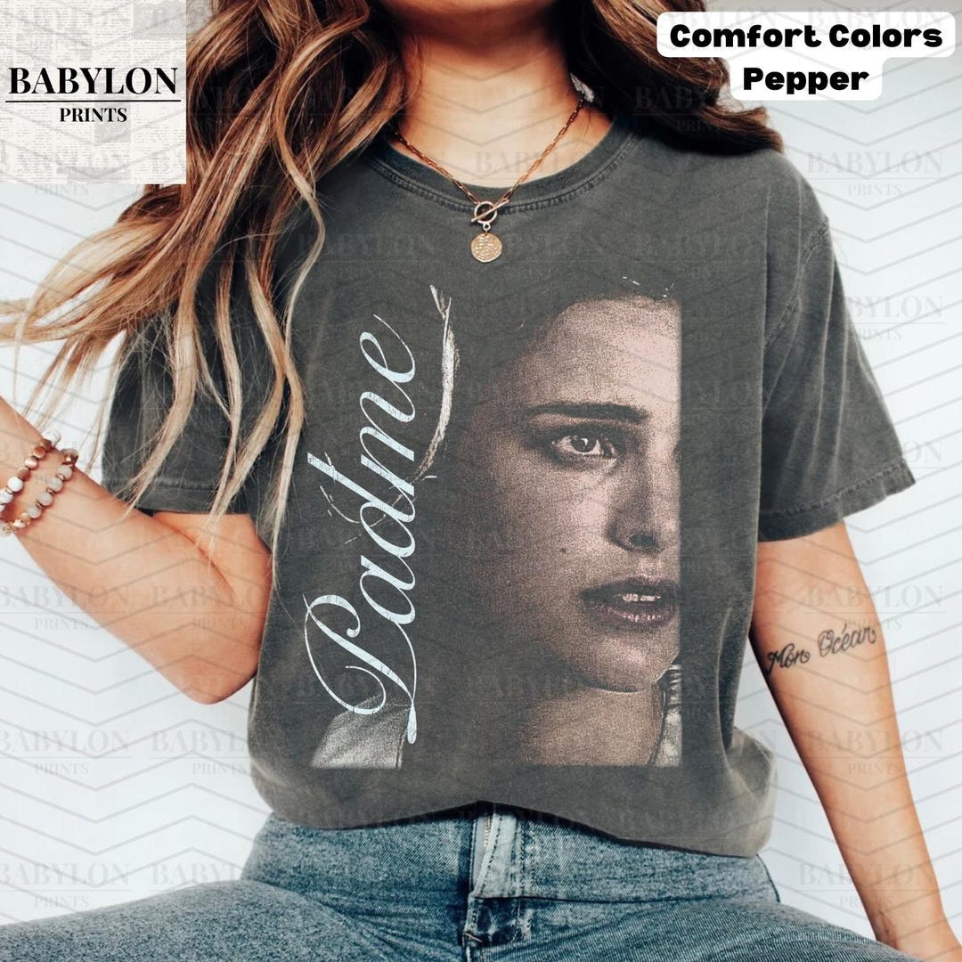 Vintage Padmé Amidala T Shirt Padme Attack of the Clones Shirt Star ...