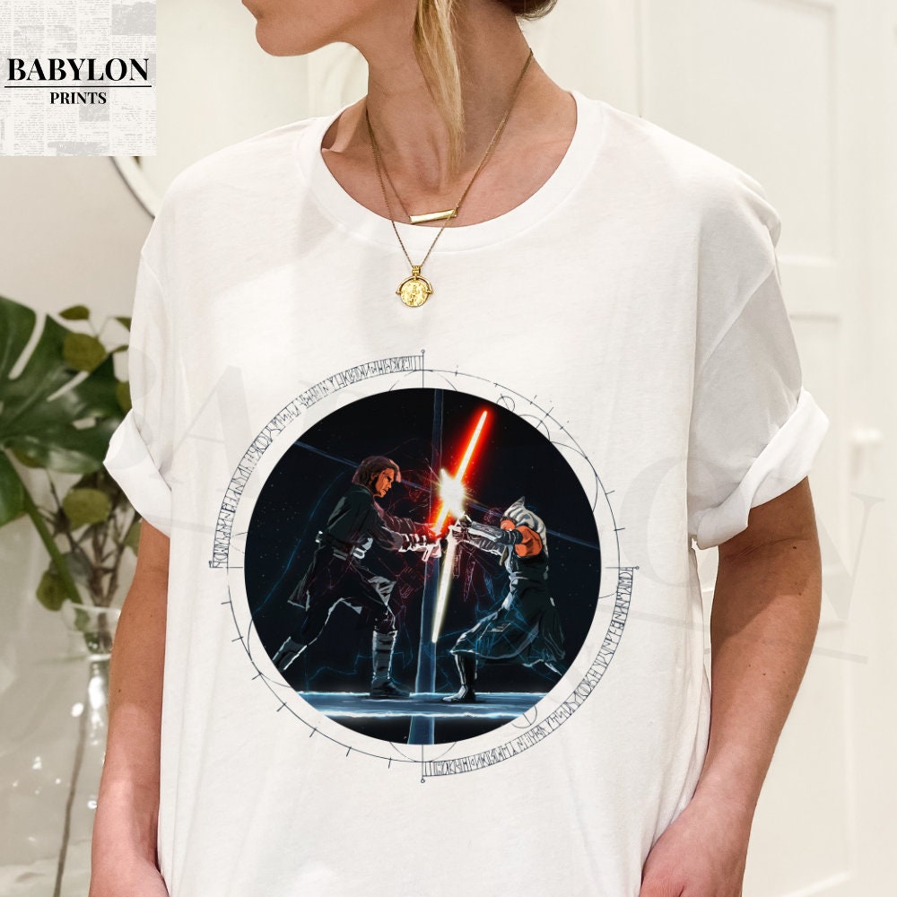 Anakin Skywalker Ahsoka Tano Shirt, Sweatshirt, Hoodie Skyguy and Snips ...