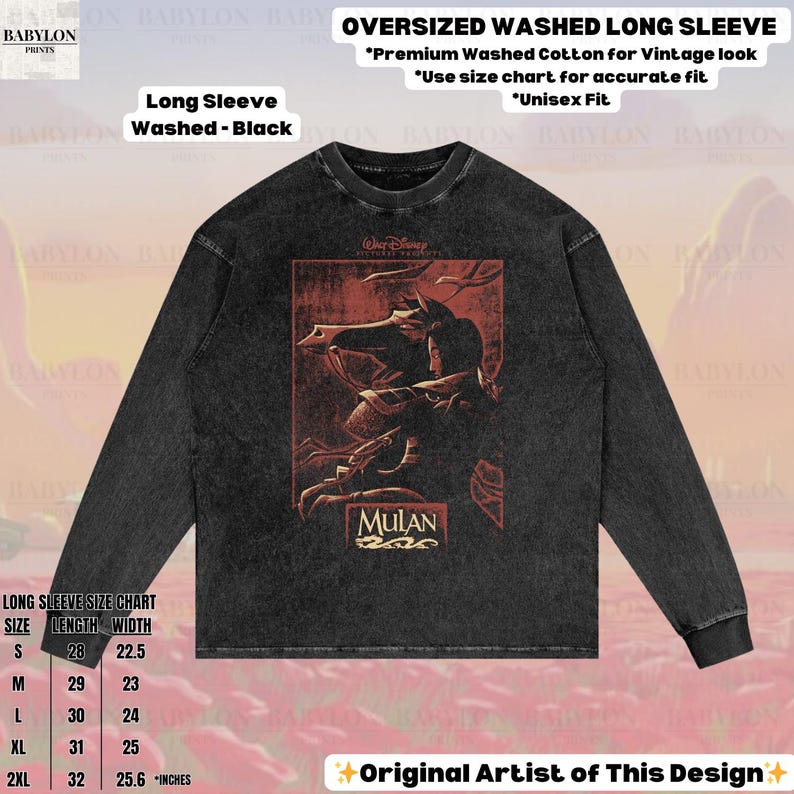 Oversized Disney Mulan Shirt: Princess Mulan Shirt, Mushu Shirt, Magic ...