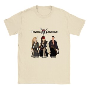 Pirates of the Caribbean Shirt | Jack Sparrow, Will Turner, Elizabeth ...