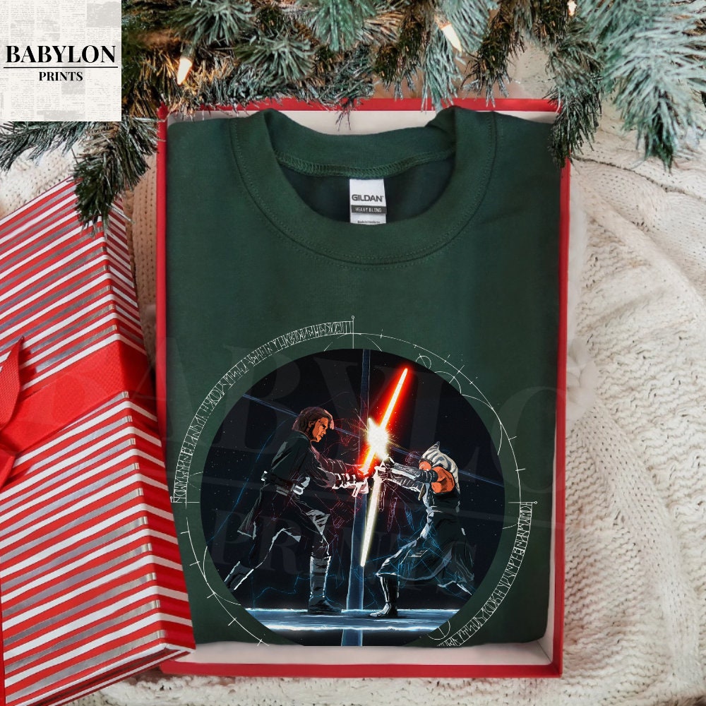 Anakin Skywalker Ahsoka Tano Shirt, Sweatshirt, Hoodie Skyguy and Snips ...