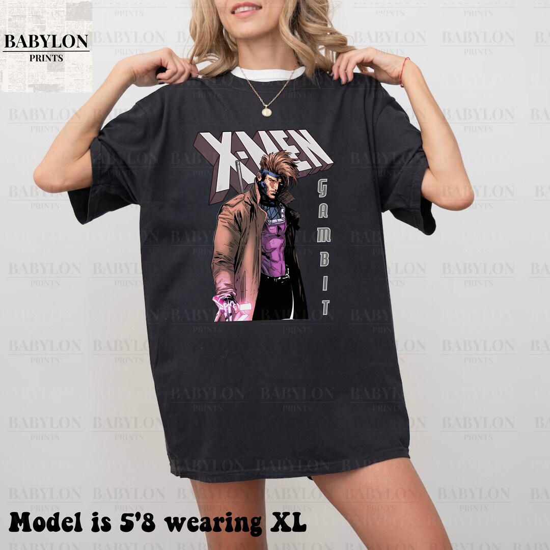 Marvel X-men Gambit T Shirt Xmen 97 Mutant Shirt Gambit Sweatshirt ...