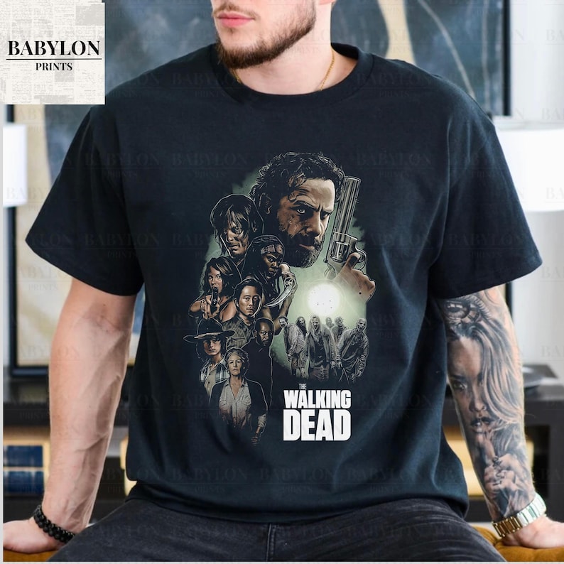 The Walking Dead Group Shirt, Sweatshirt, Hoodie | TWD Shirt, Daryl ...