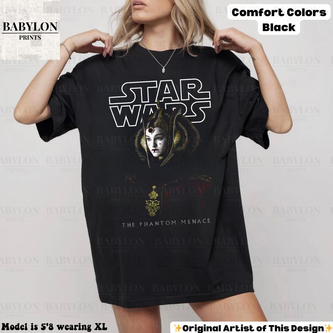 Vintage Queen Amidala Star Wars T Shirt | the Phantom Menace Shirt ...