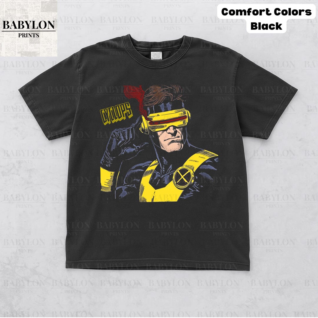 Vintage Xmen Cyclops Shirt Xman Shirt Xmen 97 Shirt Cyclops Mutant ...
